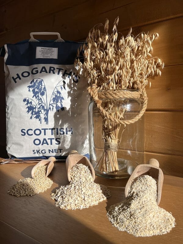 Hogarth's Scottish Pinhead Oatmeal 5kg Bag - John Hogarth