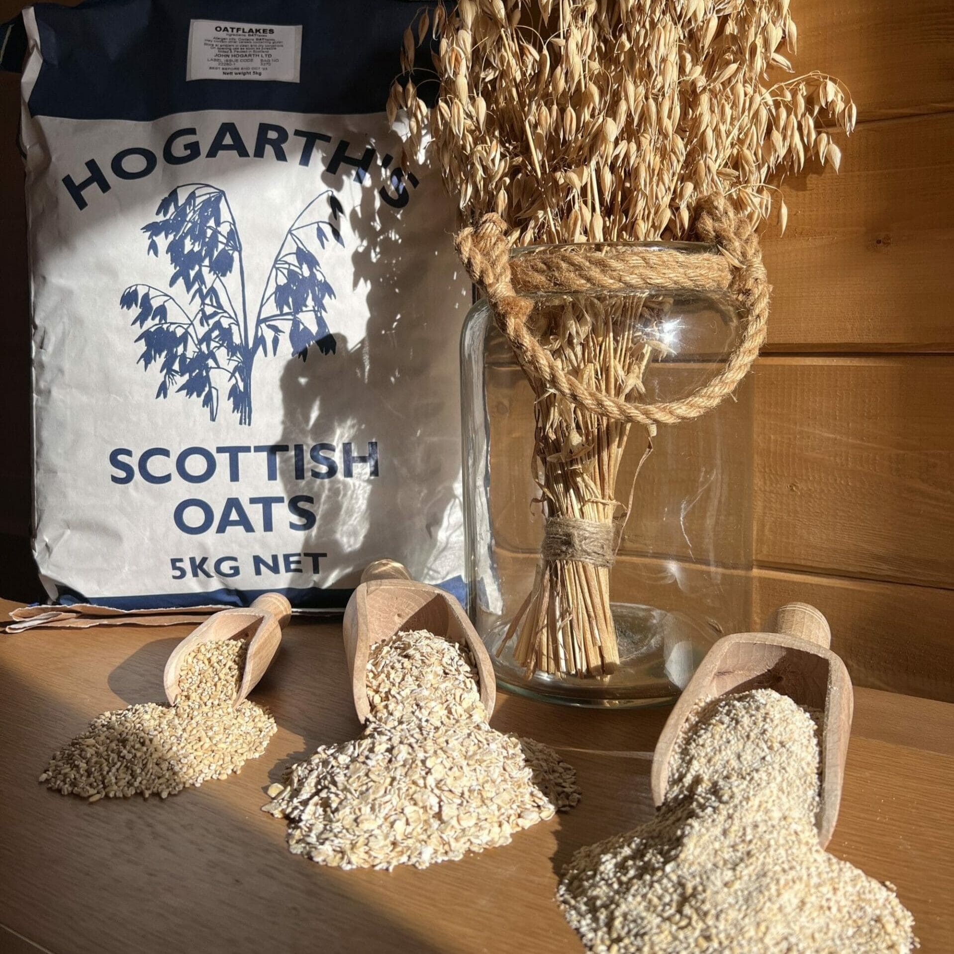 Hogarth's Scottish Porridge Oatflakes 25kg Bag - John Hogarth
