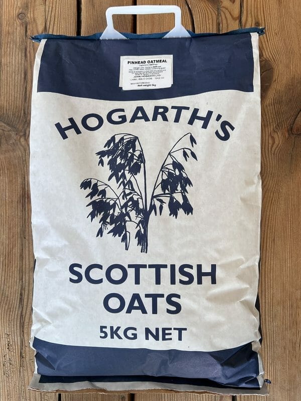 Hogarth's Scottish Pinhead Oatmeal 5kg Bag - John Hogarth